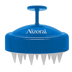 Nizoral Anti-Dandruff Shampoo 7oz and Scalp Massager Brush Bundle