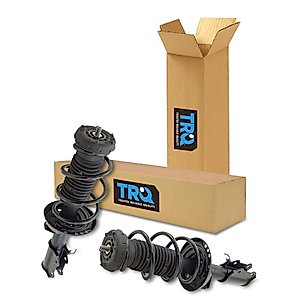 TRQ Front Strut & Coil Spring Assembly Set Driver & Passenger Sides Compatible with 12-17 Buick Verano 12-15 Chevrolet Cruze 16 Cruze Limited