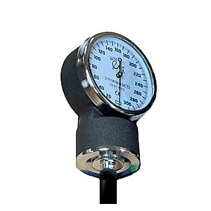 EMI #311 Pediatric 3-Piece Combination Set – Includes Pediatric Aneroid Sphygmomanometer, Infant Aneroid Sphygmomanometer, and Basic Dual Head Stethoscope - Black