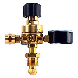 H&J Argon CO2 Regulator Gauges CGA580 with 80'' Hose Fits Lincoln Miller Mig Tig Welder