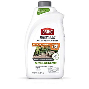 Ortho BugClear Misting Mosquito Killer - Outdoor Misting/Fogging Ready-to-Use Solution, Kills on Contact, Repels Mosquitoes, 32 oz.