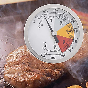 Candy/Deep Fry Thermometer, Cooking Pointer Thermometer Kitchen Thermometer 0‑300℃ 1/2in NPT Stainless Steel for