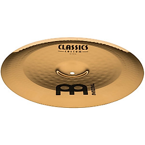 Meinl 16" China Cymbal - Classics Custom Brilliant - Made In Germany, 2-YEAR WARRANTY (CC16CH-B)