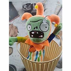 12" Plants and Zombies Jester Plush Zombies Toys Normal Zombies PVZ Plushies 1 2 Stuffed Soft Doll Jester Zombies New