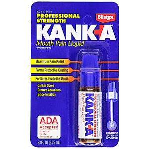 Blistex Kanka Mouth Pain Liquid, Professional Strength , 0.33 oz
