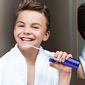 ORAVIX Dental Water Flosser, Tonsil Stone Remover, Gentle Oral Irrigator for Sensitive Teeth and Gums, Kids Manual Water Flosser, No Electricity or Batteries