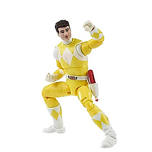 Hasbro Power Rangers Lightning Collection Mighty Morphin Yellow Ranger & Red Ranger ''Swap'' Jason & Trini Boom Comics 2-Pack 6-Inch Action Figures, (F6887)