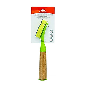 Full Circle Suds Up Soap Dispensing Dish Sponge with Bamboo Handle, 3 oz