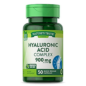 Nature's Truth Hyaluronic Acid 900 mg Capsules, 50 Count