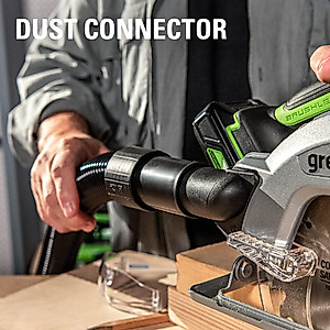 Greenworks 24V Brushless 7-1/4-inch Circular Saw with 24V Battery Charger and 24V 4Ah USB Battery