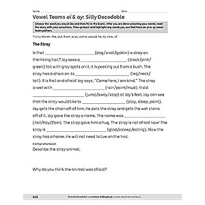 Teach Reading with Orton-Gillingham: Early Reading Skills: A Companion Guide with Dictation Activities, Decodable Passages, and Other Supplemental ... Struggling Readers and Students with Dyslexia