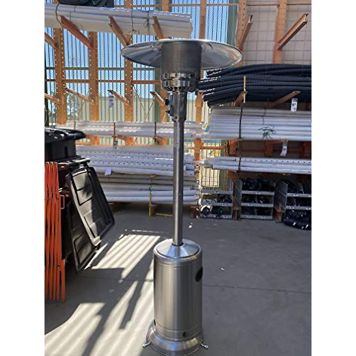 Hampton Bay 48000 Btu Stainless Steel Patio Heater