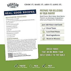 Augason Farms Dehydrated Potato Slices 1 lb.