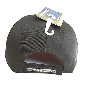 U.S. Marines Corps Official Licensed Emblem Baseball Cap Hat Visor 3D Embroidery (Black)