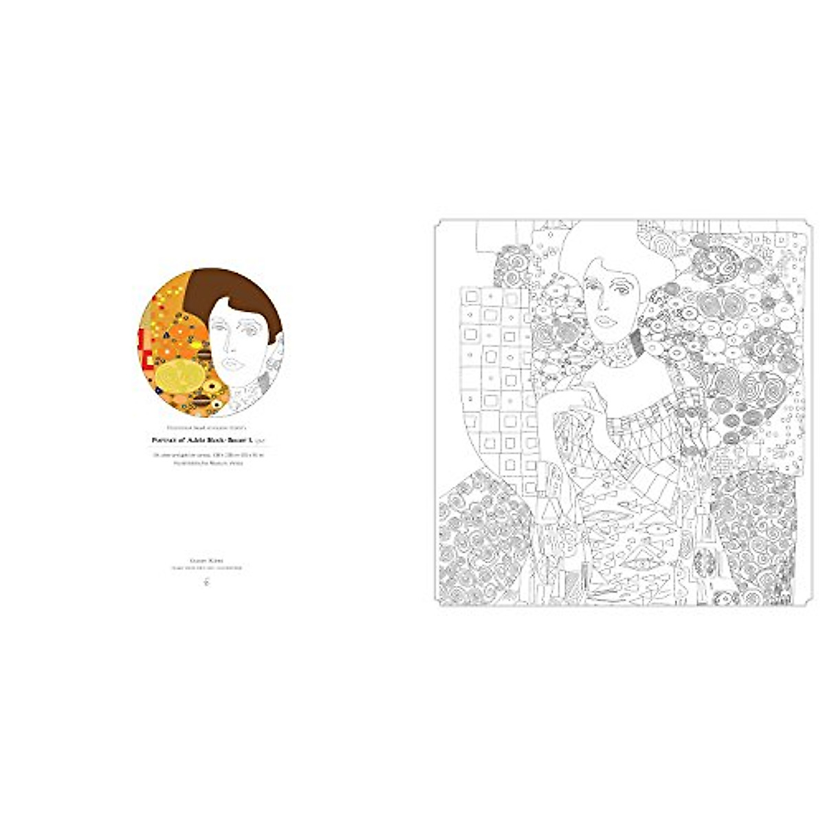 Gustav Klimt (Art Colouring Book): Make Your Own Art Masterpiece (Colouring Books)