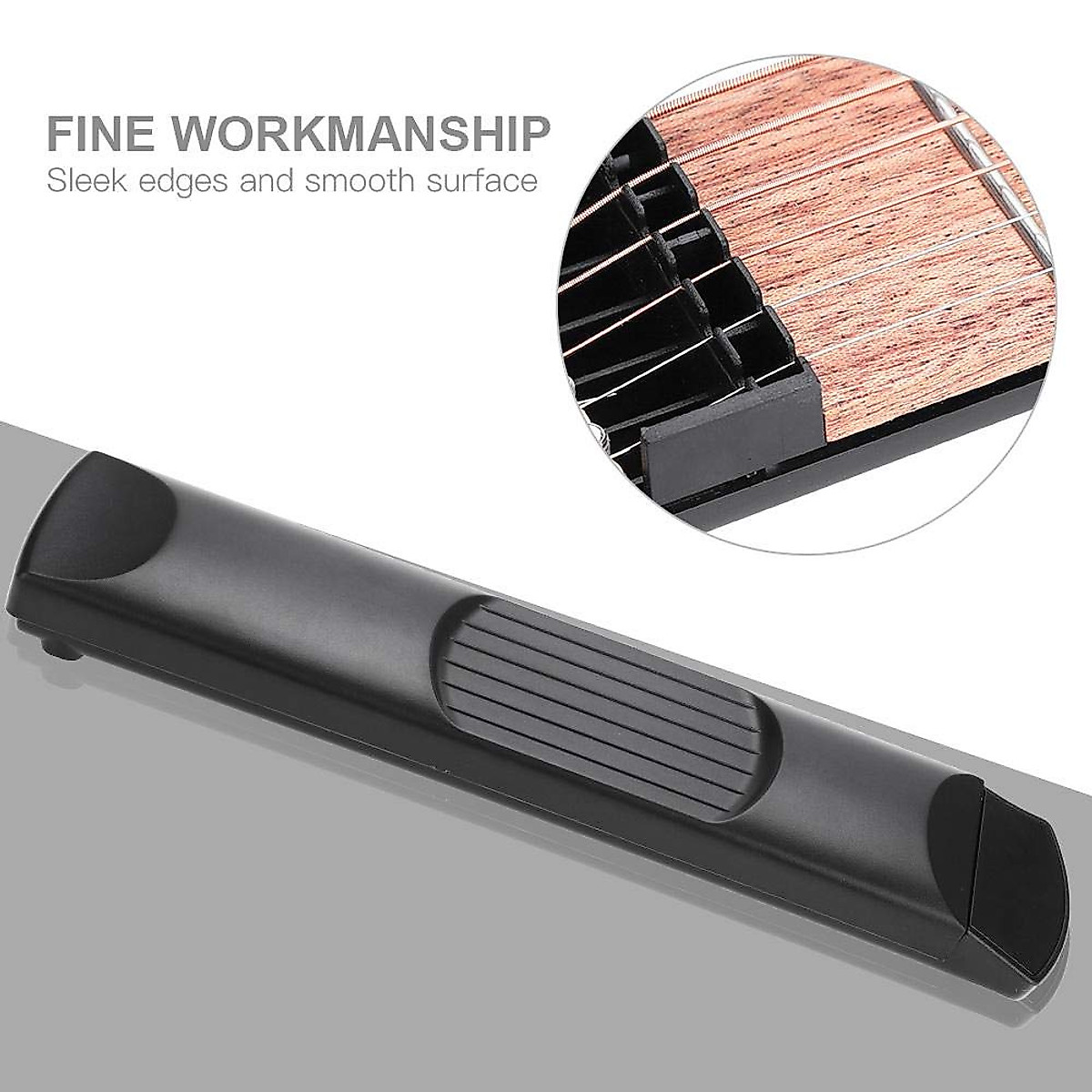 Pocket Guitar Practice Neck Portable 6 Fret Guitar Mahogany Fingerboard Chord And Scales Exercise Tool For Beginner Practice Training Practice Guitar Fretboard Guitar Practice Fretboard