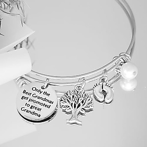 Kivosliviz Great Grandma Gifts for Christmas Great Grandmother Gift Great Great Grandma Gifts Gift for Great Grandmother Bracelet