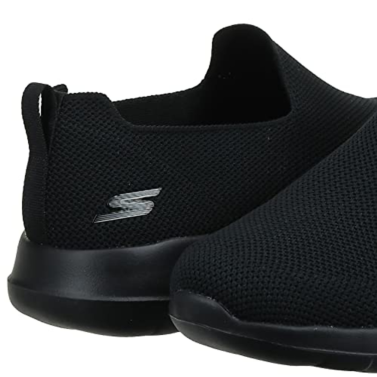 Skechers Men's Go Walk Max-Athletic Air Mesh Slip on Walkking Shoe Sneaker,Black/Black/Black,15 X-Wide US