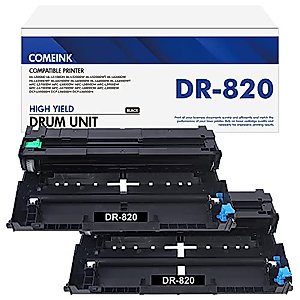 DR820 DR 820 Drum Unit: Compatible for DR-820 TN850 2-Pack Drum Replacement for Brother HL-L6200DW MFC-L5850DW MFC-L5900DW MFC-L6700DW MFC-L5800DW HL-L6400DW HL-L6200DWT HL-L5200DW HL-L5100DN Printer