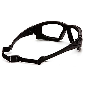 Pyramex I-Force Slim Blk Frame Clear AF Lens Sealed Eyewear