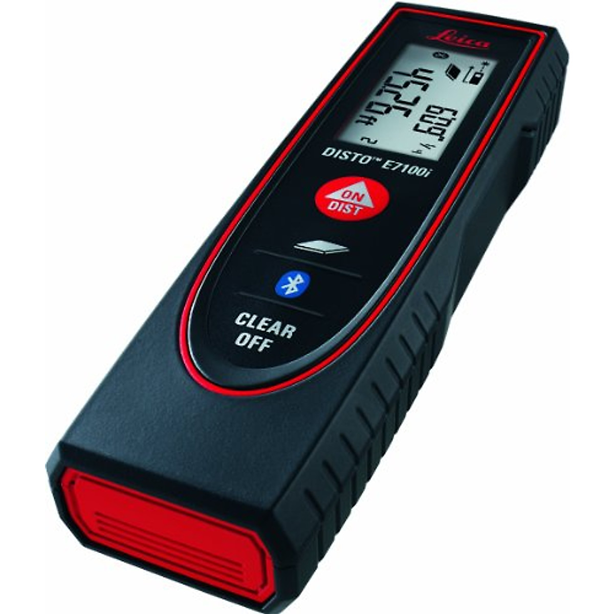 Leica DISTO E7100i 200ft Laser Distance Measure with Bluetooth, Black/Red