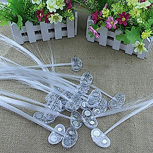 Topist LED Lights Hair, 12 Light-Up Fiber Optic LED Hair Barrettes Party Favors for Party, Bar Dancing Hairpin, Hair Clip, Multicolor Flash Barrettes Clip Braid, 12 Pack