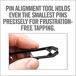 Real Avid Hammer Set with Pin Alignment Tool for Gunsmithing, 4 in 1 Hammer Tool Set Includes, Hammer, 4 Hammer Head Tips, Brass, Nylon, Steel, Rubber Driving Heads & Molded Carry Case