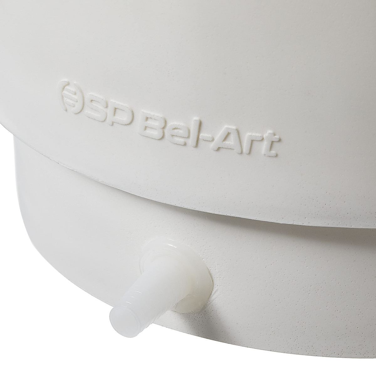 SP Bel-Art Polyethylene Buchner Table-Top Funnel with Perforated Removable Plate; 10.25 in. I.D, 8 in. Height (H14627-1260), White