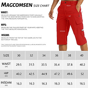 Men's Summer Shorts Hiking Shorts Gym Quick Dry Shorts for Men Capris Shorts Cropped Pants Sweat Shorts Fishing Tactical Long Shorts Red