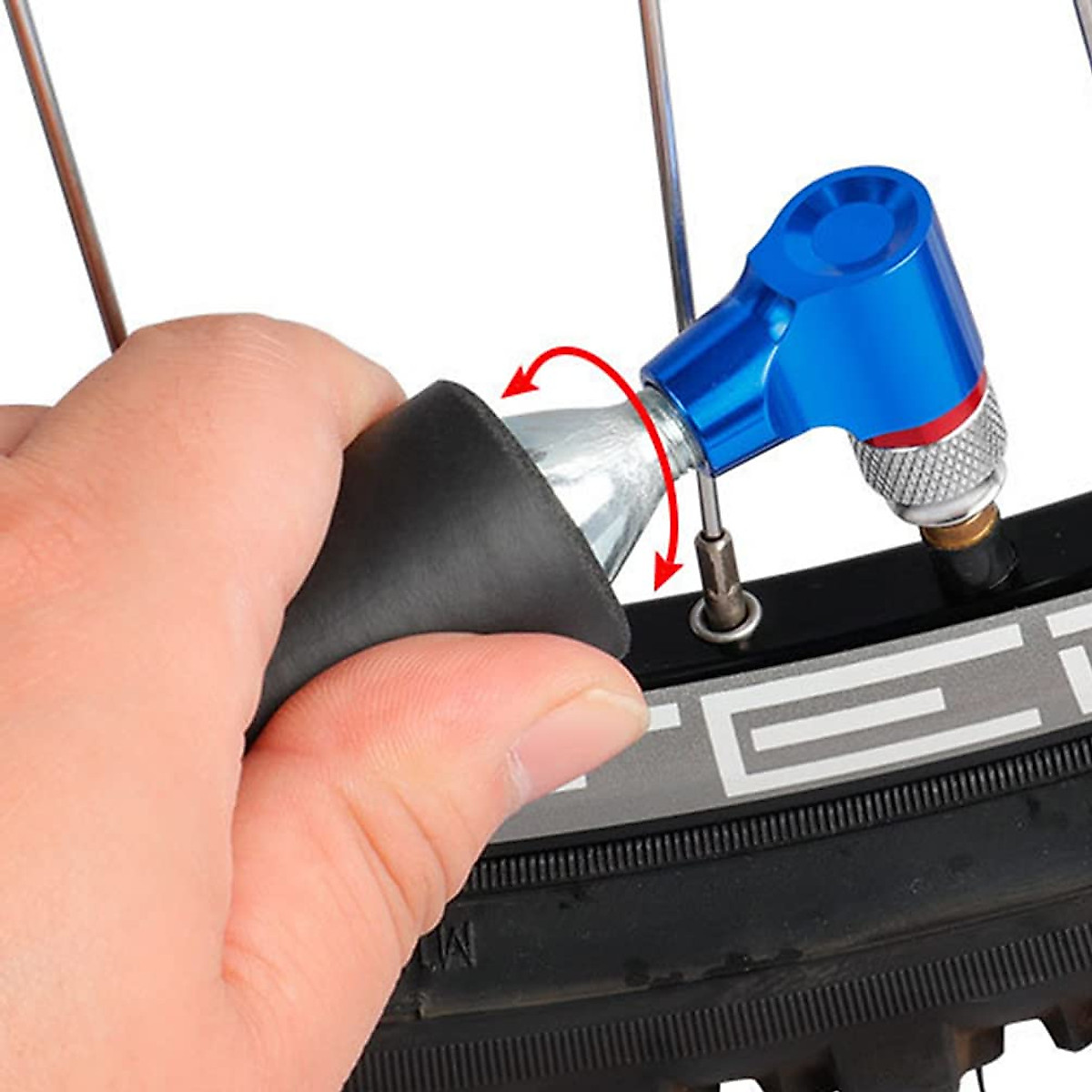 BESPORTBLE 6pcs Co2 Cylinder Set Professional Cycle Pump Cover Bike Inflators Cover High Pressure Pump Cover Cycling Pump Cover Convenient Tire Pump Cover Convenient Bike Pump Cover Air Pump