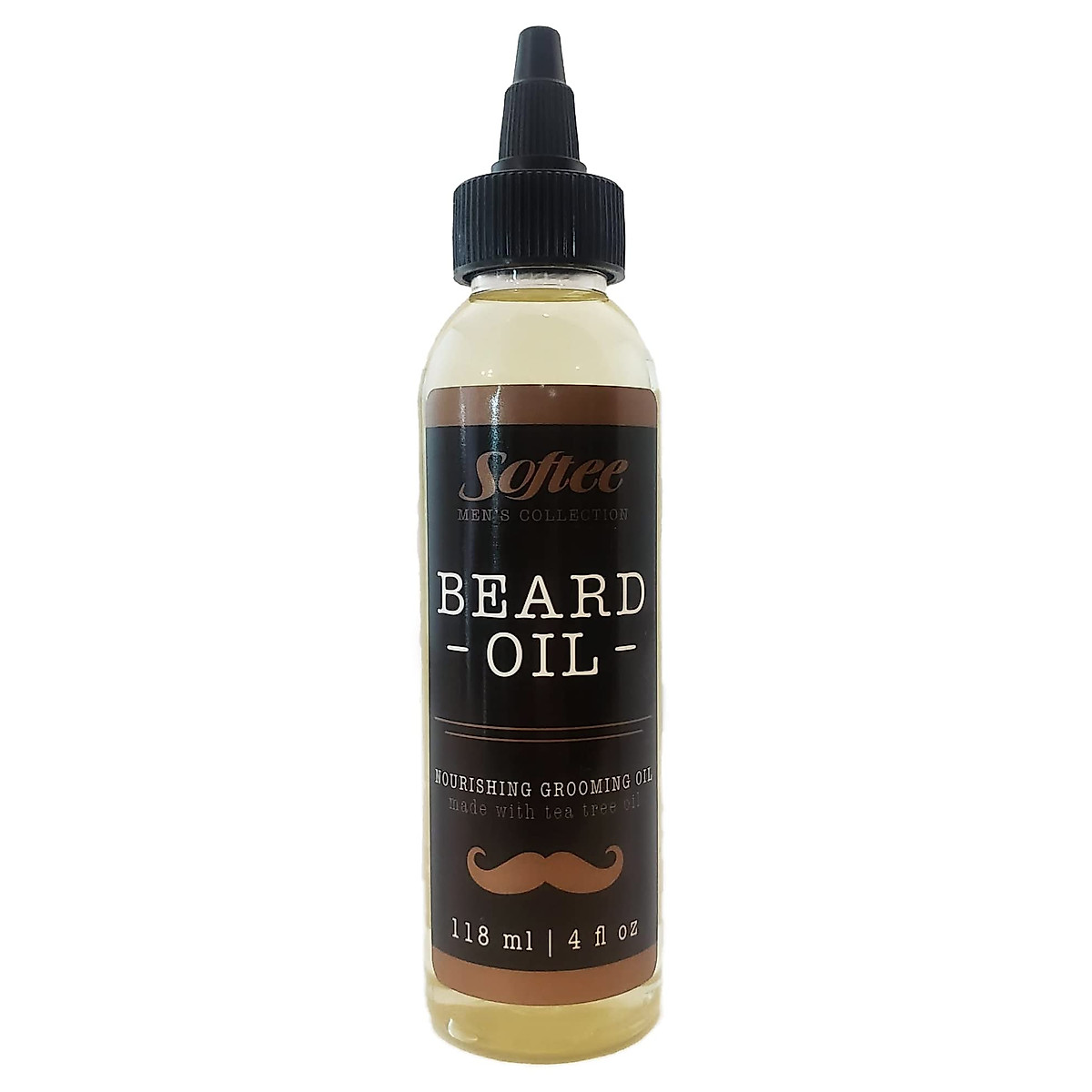 Softee Beard Oil -Tea Tree & Cedarwood - 4 fl oz (Pack of 2)