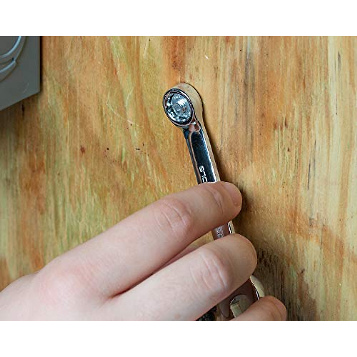 Jonard Tools CWS-716 Combo Stubby Wrench, 7/16"