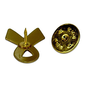 20 Pcs - Yellow Awareness Ribbon Lapel Pins - Gold Tone Metal with Enamel Coating: Show Your Support for Troops, Cancer Awareness, and Charitable Causes