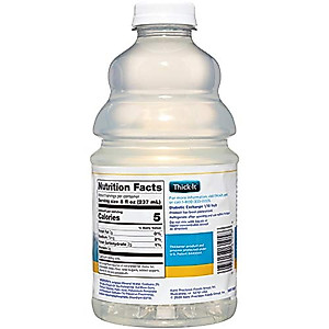 Thick-It AquaCareH2O Beverages Thickened Water - Honey Consistency, 46 oz Bottle