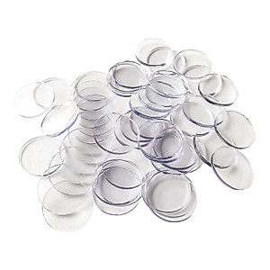 Yuanhe Clear Acrylic Poker Chip Spacers (50pcs per lot) ¡­