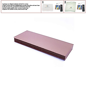 200x80x20mm Pure Copper Heatsink Skiving Fin Heat Sink for Electronic Chip LED Power Amplifier Cooling Cooler