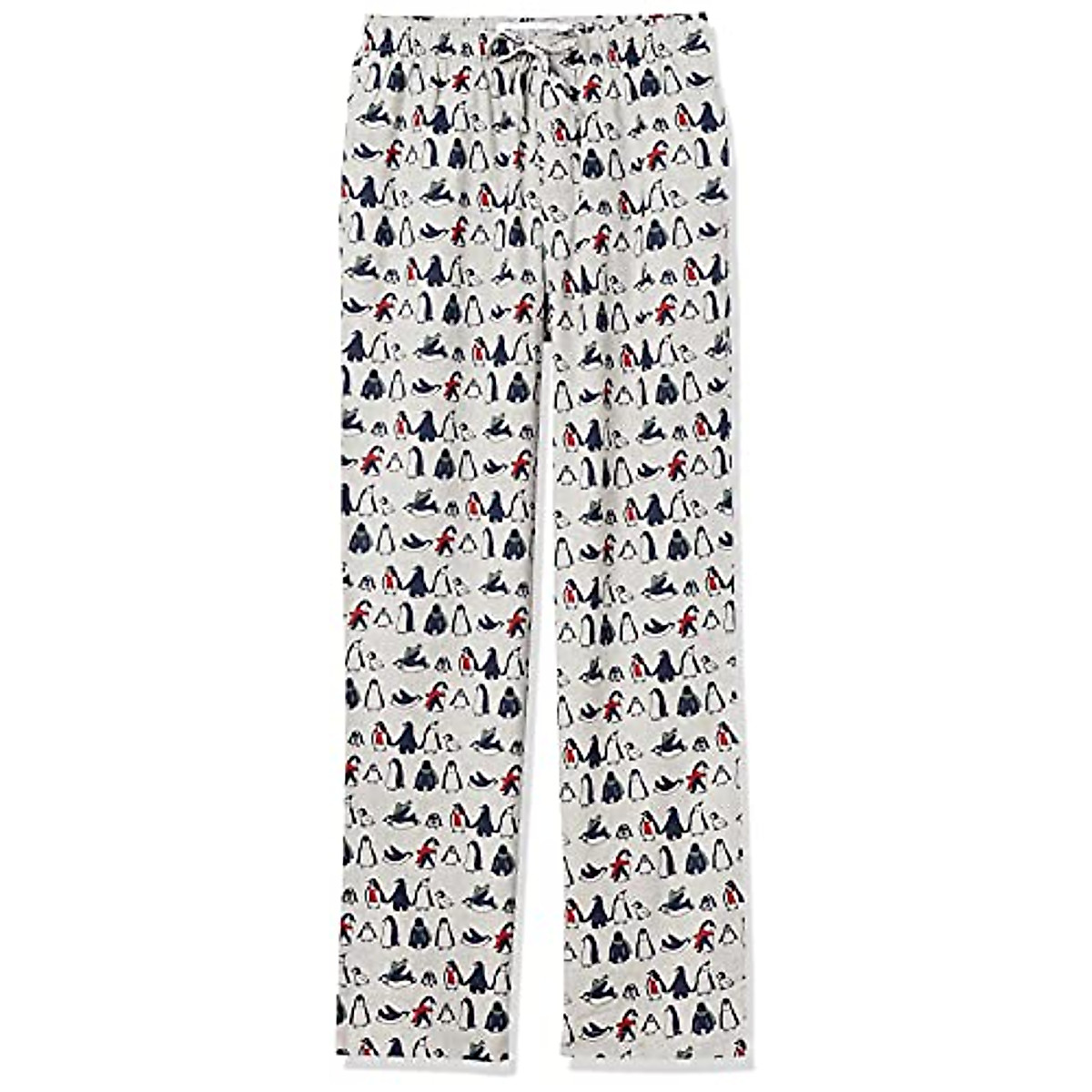 Amazon Essentials Men's Flannel Pajama Pant - Discontinued Colors, Grey Penguin, X-Large