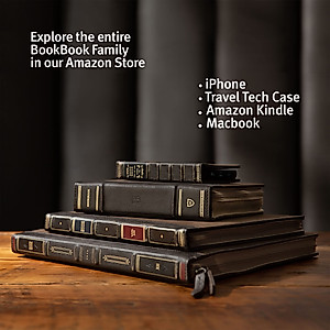 Twelve South BookBook Vol 2 Cover for 11-inch iPad Pro, iPad M1 and Keyboard Cases | Hardback Leather Cover for iPad Pro and Keyboard Cases