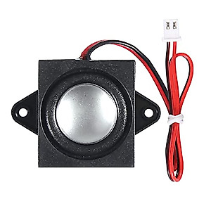 Dweii 4 PCS Speaker 3 Watt 8 Ohm Mini Speaker 8ohm 3w Loundspeaker Micro Speaker for Arduino with JST-PH2.0 Interface for Small Electronic Projects Advertising Machines LCD TV Monitors