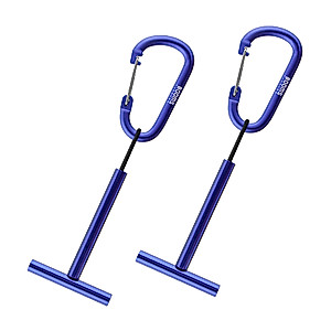 Booms Fishing SH1 Fly Fishing Tippet Spool Holder Blue 2pcs