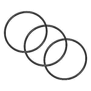 CFS COMPLETE FILTRATION SERVICES EST.2006 (3 Pack) O-Ring Replacements for Standard 10inches Reverse Osmosis Water Filter Housings, Universal Fit