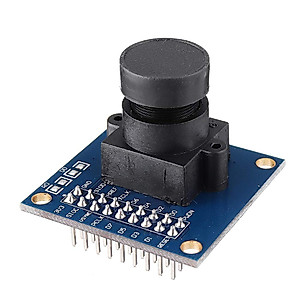 FAUUCHE JF-Xuan OV7670 Camera Module CMOS Acquisition Board Adjustable Focus 300,000 Pixel Circuit Boards