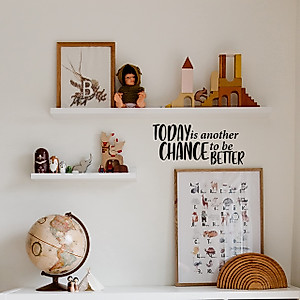 My Vinyl Story Vinyl Wall Decal for Kids Sticker Educational Inspirational Motivational Quotes Decor Art for School Classroom Library Bedroom Playroom Nursery Positive Words and Saying (Motivational)