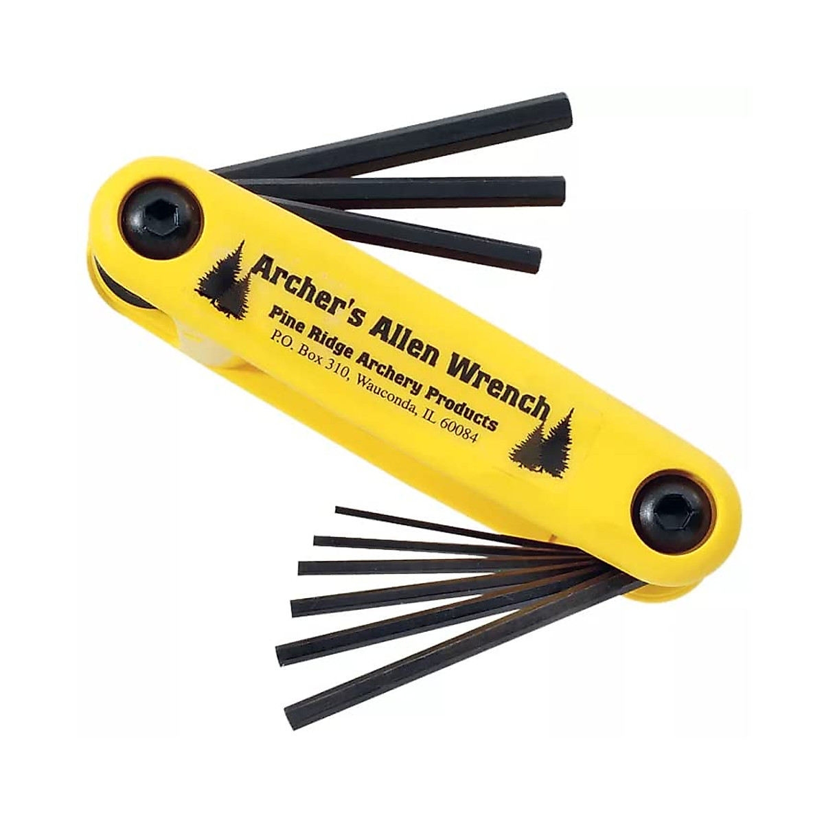 Flambeau Outdoors Formula Bow Case with Pine Ridge Archery Allen Wrench Set | Foamless Protection and Industrial Strength Tools