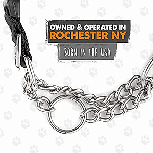 Martingale Collar, Training Dog Collar, Limited Cinch Chain Pet Gear for No Pull Dog Walking