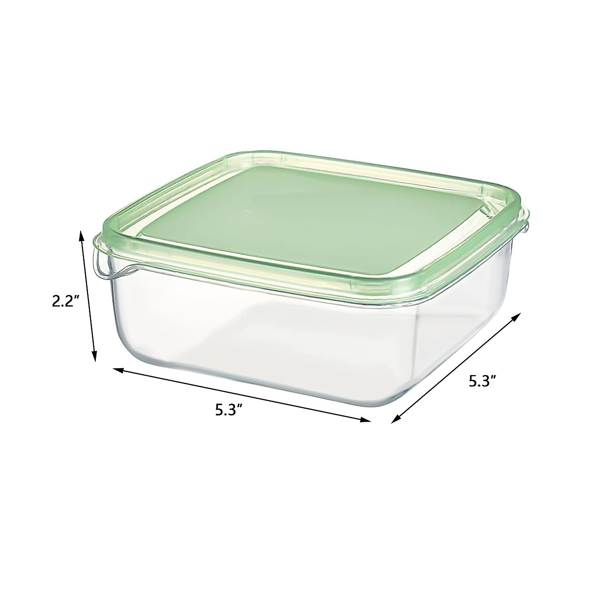 SCWBOEII 2 Pack-Cheese slicer Storage Containers with lids Airtight Plastic Butter Block Cheese slicer Holder for Fridge