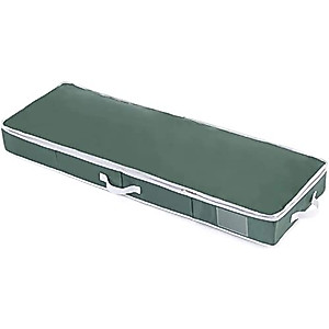 Vencer Holiday 42" Structured Wrap Storage Organizer Under-Bed Storage Container for Holiday Storage of Gift Bags, Green,VHO-029