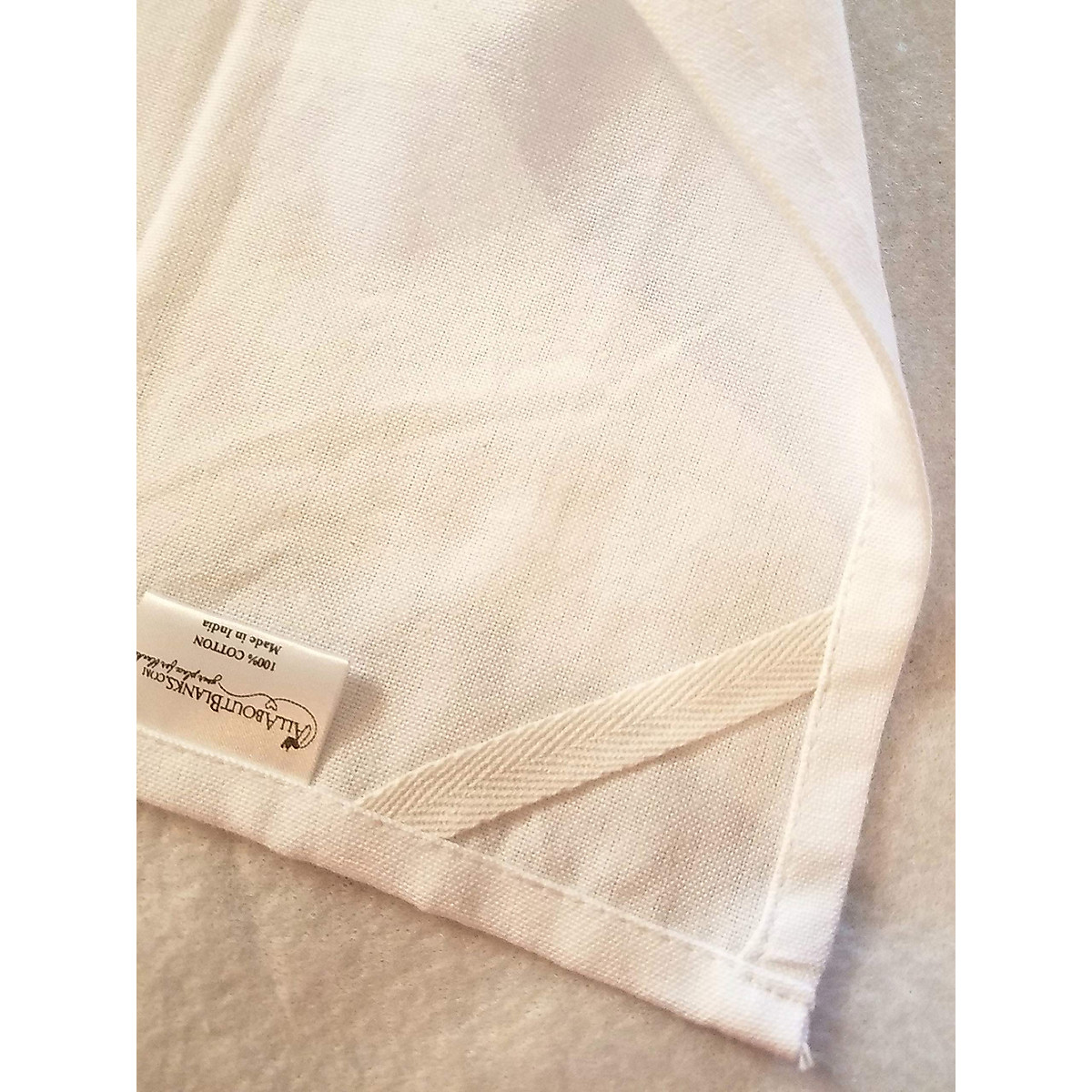 Embroidered Kitchen Towel, Ladybug With Leave Red Check