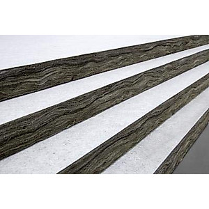 Soundsulate Sound Absorbing Acoustical White/Light Gray Ceiling Tiles, Three Sizes