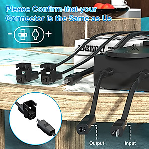 Ponkor Battery Pack for Reclining Furniture- 2500mAh Power Recliner Battery Pack Rechargeable, Universal Furniture Battery Pack with 2-Pin Electric Cord for Lift Chairs Sofas- Power Supply